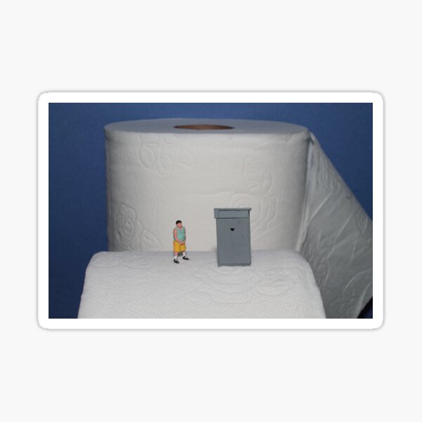 "Waiting" Sticker for Sale by BeastieToyz | Redbubble