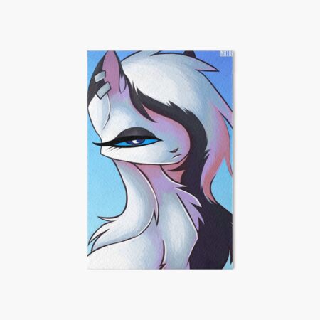 "Emo Half Moon" Art Board Print by Draikinator | Redbubble