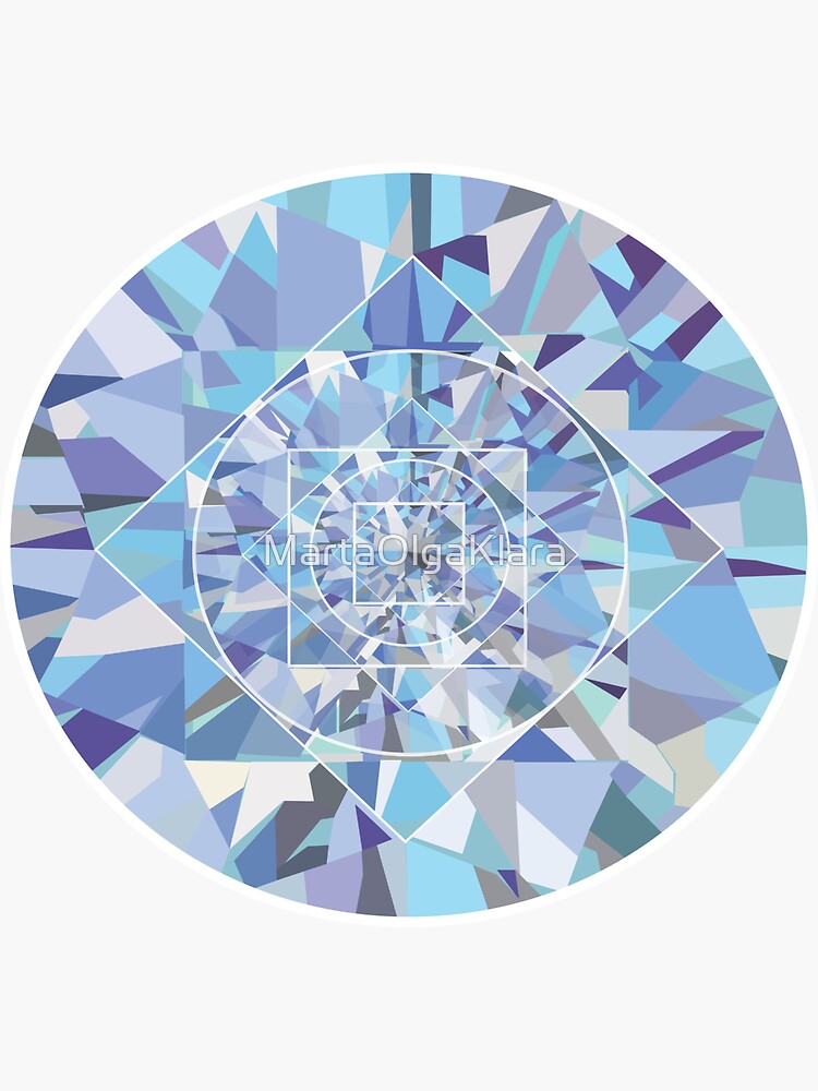 "Diamond" Sticker for Sale by MartaOlgaKlara | Redbubble