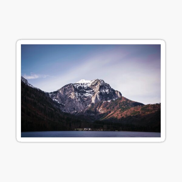 "Mountainscape" Sticker by lawleypop | Redbubble