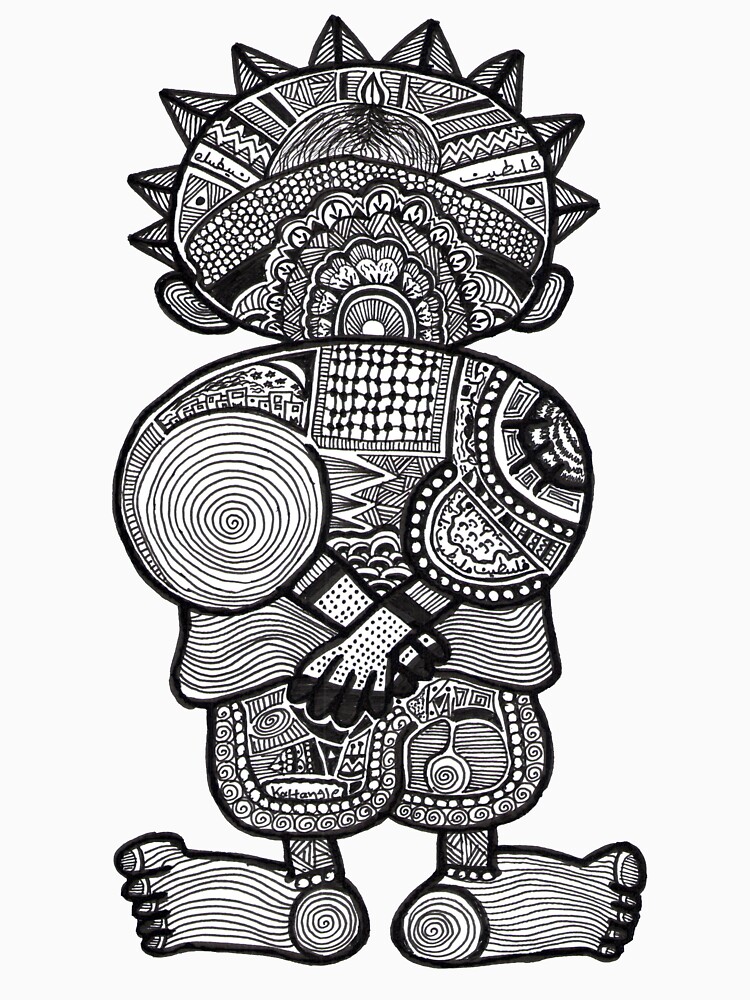 "Handala. " Essential T-Shirt for Sale by kaltangle | Redbubble