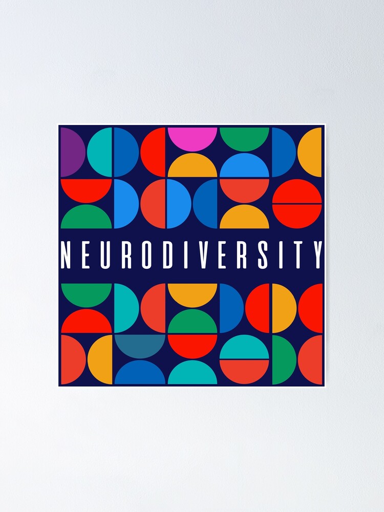 "neurodiversity - autism acceptance" Poster for Sale by AutismHero ...