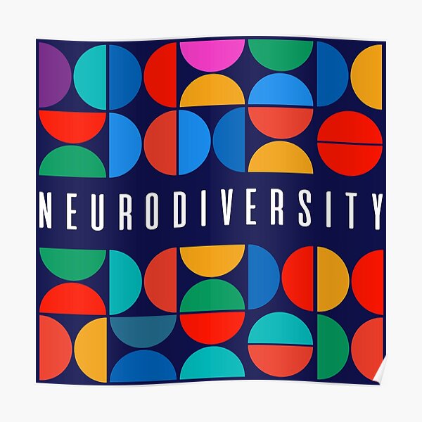"neurodiversity - autism acceptance" Poster for Sale by AutismHero ...