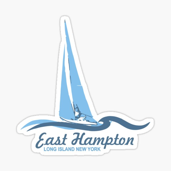 "East Hampton - Long Island. " Sticker for Sale by ishore1 | Redbubble
