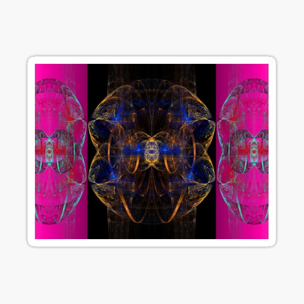 "Reorganizing the Golden Arches" Sticker for Sale by barrowda | Redbubble