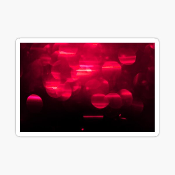 "Scarlett Bokeh" Sticker for Sale by fairychamber | Redbubble