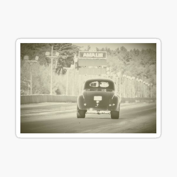 "Willys drag car" Sticker for Sale by crowell | Redbubble
