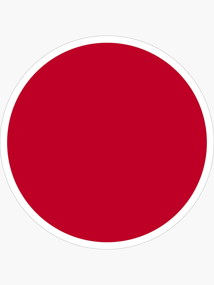 "Roundel of the Japanese Air Force" Sticker for Sale by abbeyz71 ...