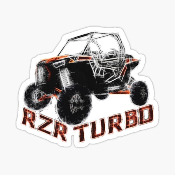 "RZR Turbo sticker" Sticker for Sale by grmcclure | Redbubble