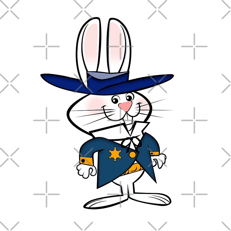 "sheirff B Rabbit is on duty " by richhwalsh | Redbubble