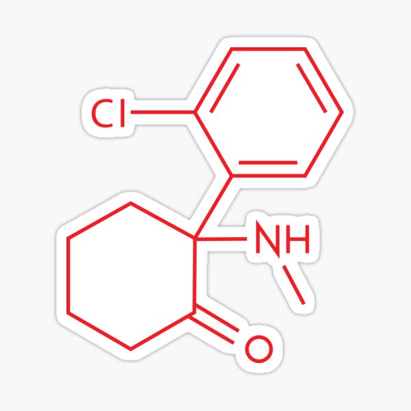 "Ketamine" Sticker for Sale by HighSociety420 | Redbubble