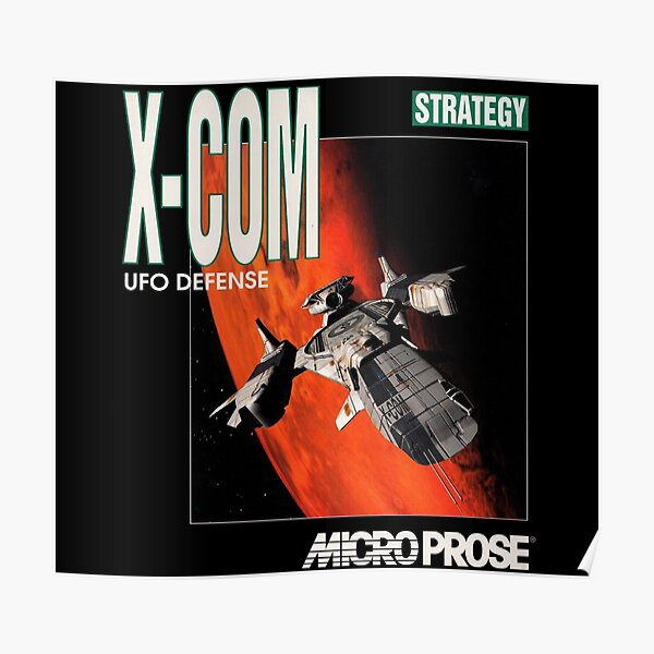 "XCOM: UFO Defense " Poster for Sale by Masterqw1 | Redbubble