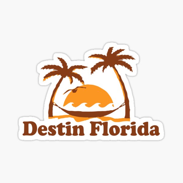 "Destin - Florida." Sticker by ishore1 | Redbubble