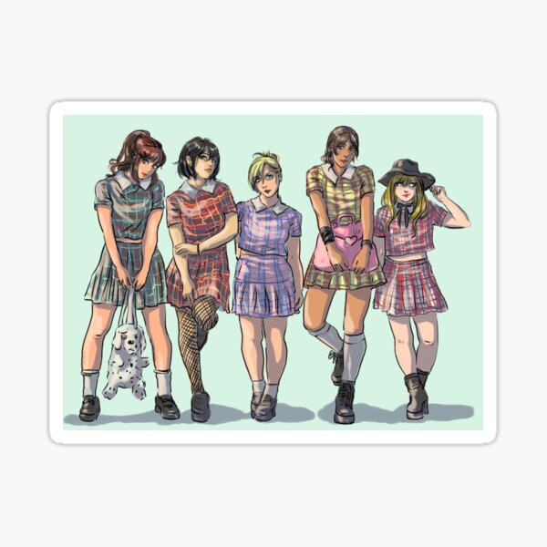 "Snk girl group" Sticker by noravannah | Redbubble