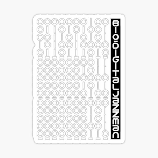 "Tron: Legacy - Bio-Digital Jazz Man" Sticker for Sale by scatman ...