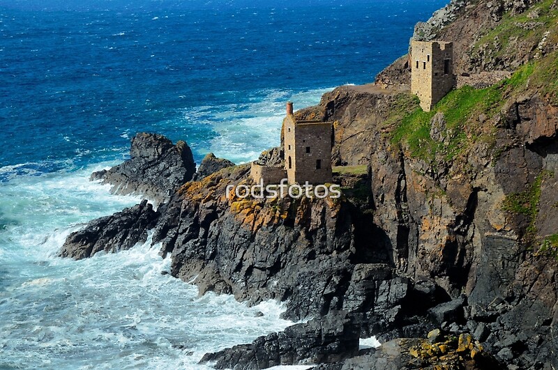 "Botallack Mine, Cornwall" by rodsfotos | Redbubble