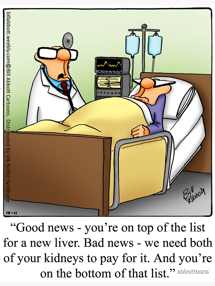 "Funny "Spectickles" Healthcare Cartoon" Sticker by abbottoons | Redbubble