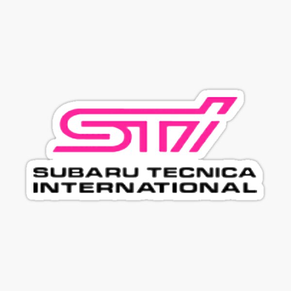 Sti Stickers | Redbubble