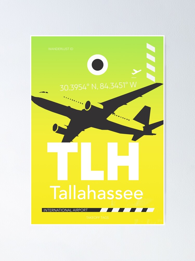 "TLH airport" Poster by Aviators | Redbubble