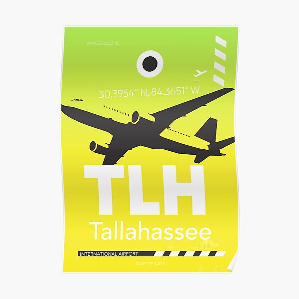 "TLH airport" Poster by Aviators | Redbubble