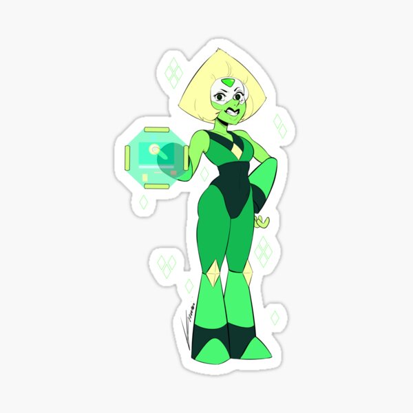 "Peridot" Sticker for Sale by ksuriuri | Redbubble