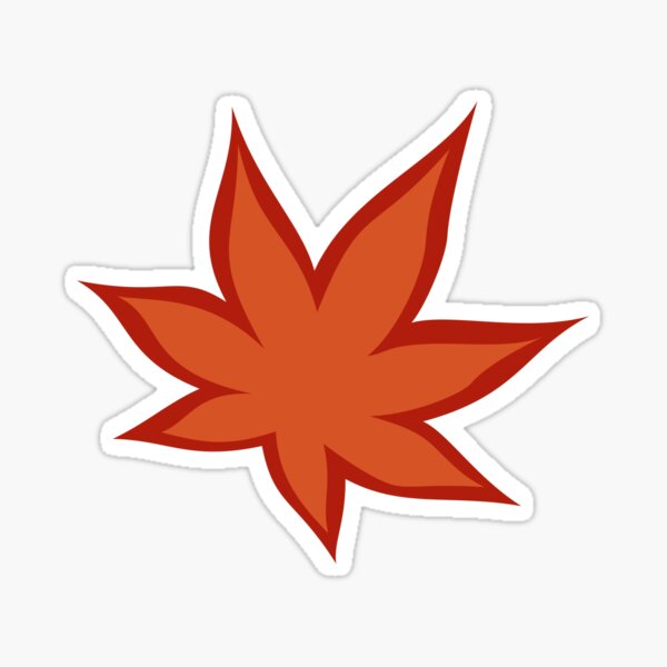 "Katanagatari - Red Leaf" Sticker for Sale by nintendino | Redbubble