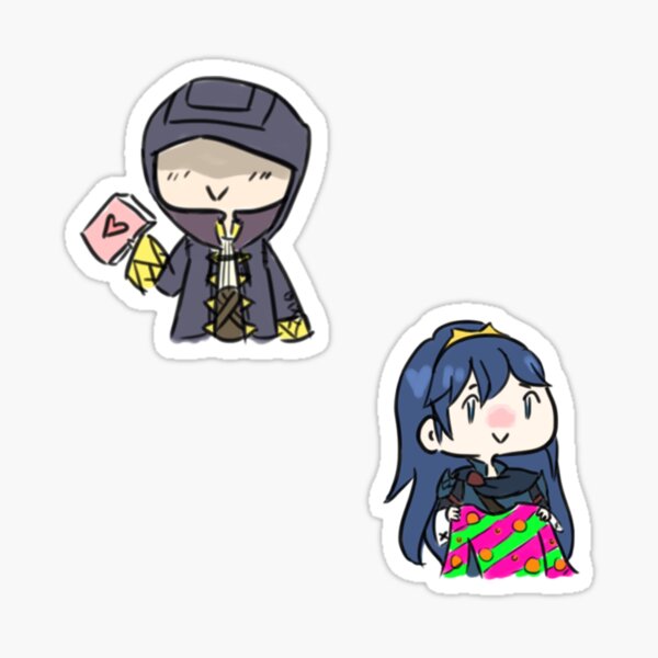 "Fire Emblem Awakening: Robin & Lucina" Sticker for Sale by Ikaripoid ...