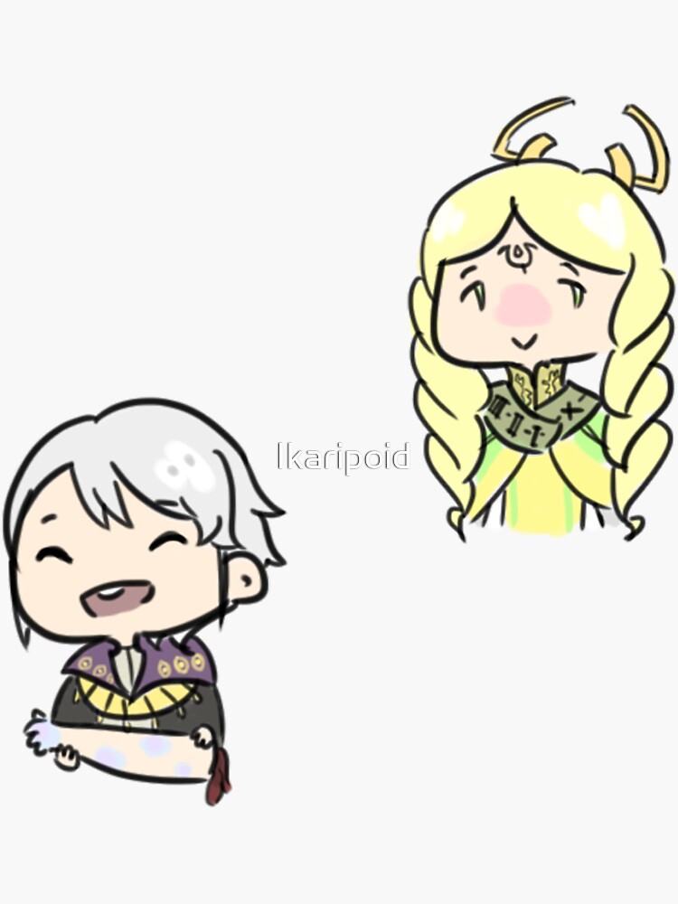 "Fire Emblem Awakening: Henry & Emmeryn" Sticker by Ikaripoid | Redbubble