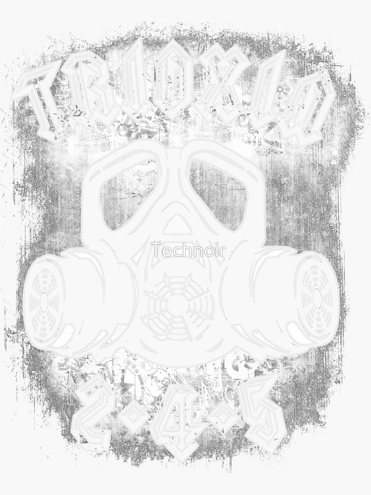 "TRIOXIN 2-4-5" Sticker by Technoir | Redbubble