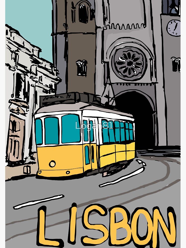 "Lisbon" Sticker for Sale by Logan81 | Redbubble