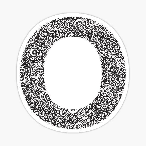 Letter O Stickers | Redbubble