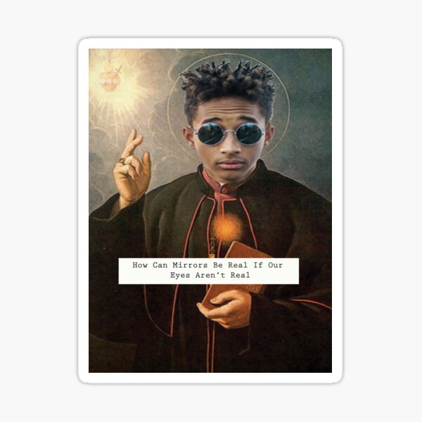 "Jaden Smith - Saintly Celeb" Sticker by PraiseMeWares | Redbubble