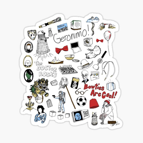 "Geronimo! " Sticker for Sale by Steph Skiles | Redbubble