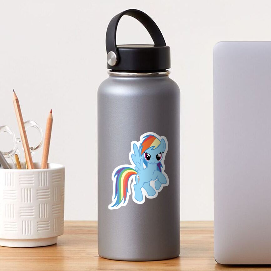 "My Little Pony Rainbow Dash" Sticker by Grace-Moxley | Redbubble