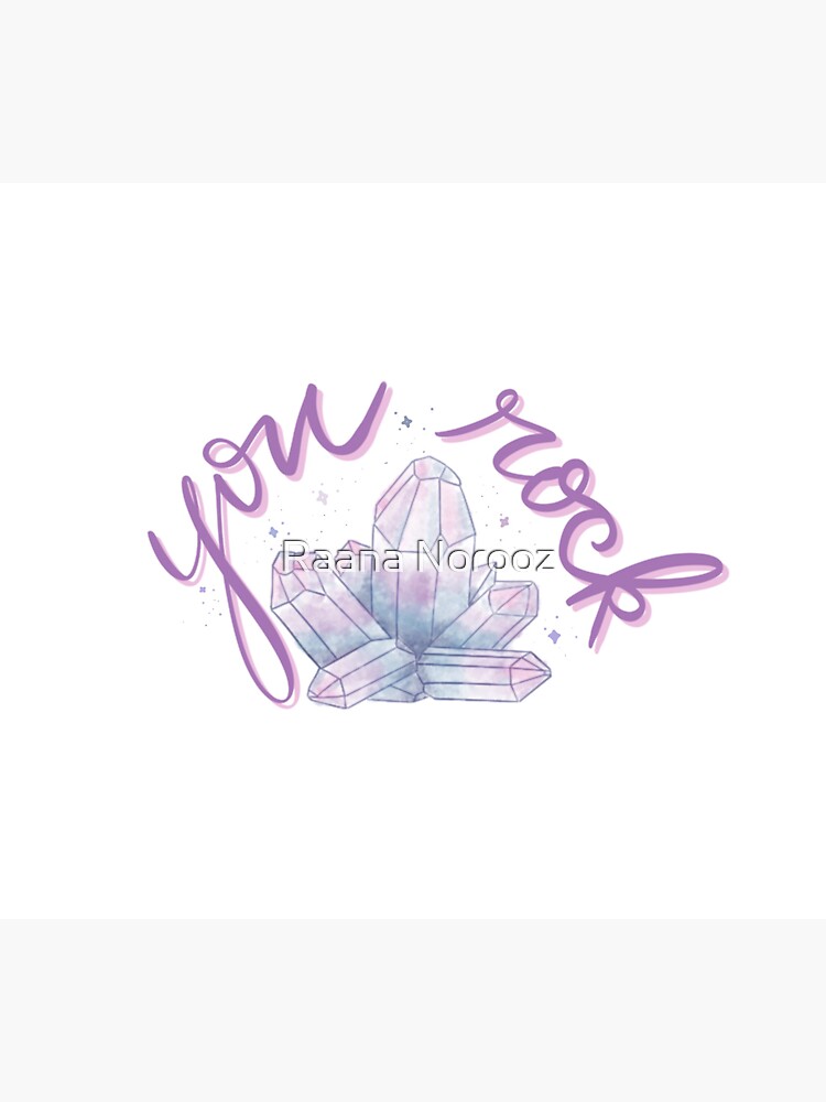 "You Rock!" Sticker for Sale by ripjasonblossom | Redbubble