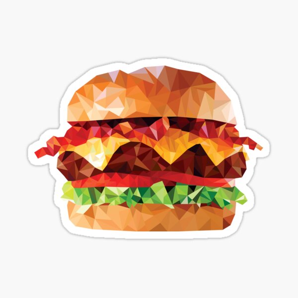 Burger Mcdonalds Stickers | Redbubble