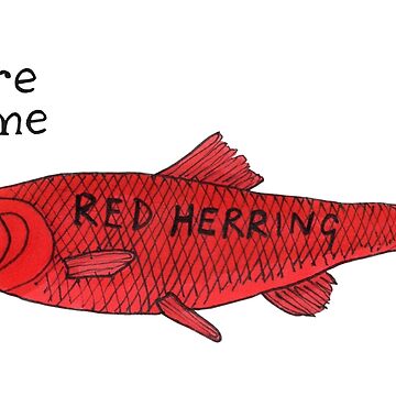 "Red Herring" Poster for Sale by EBG draws | Redbubble