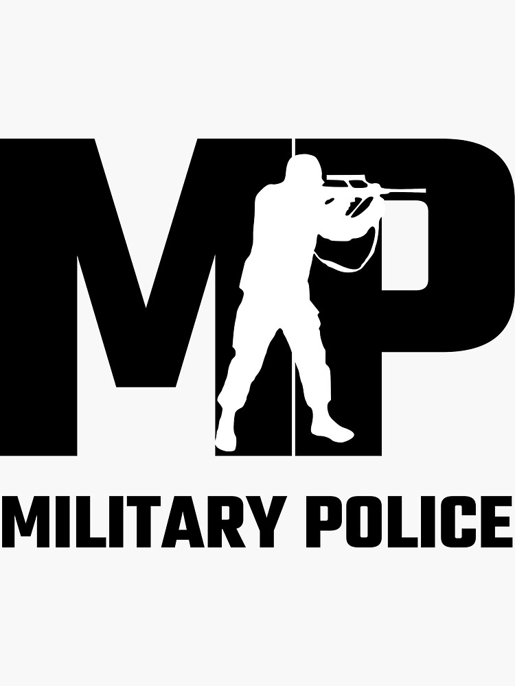 "MP Military Police" Sticker for Sale by evahhamilton | Redbubble