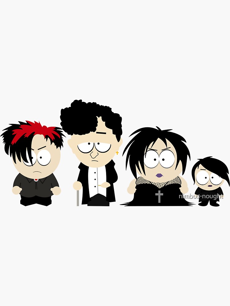 You Choose Vampires Edgar Allan Poe Lydia Goth Vinyl Stickers Paper ...