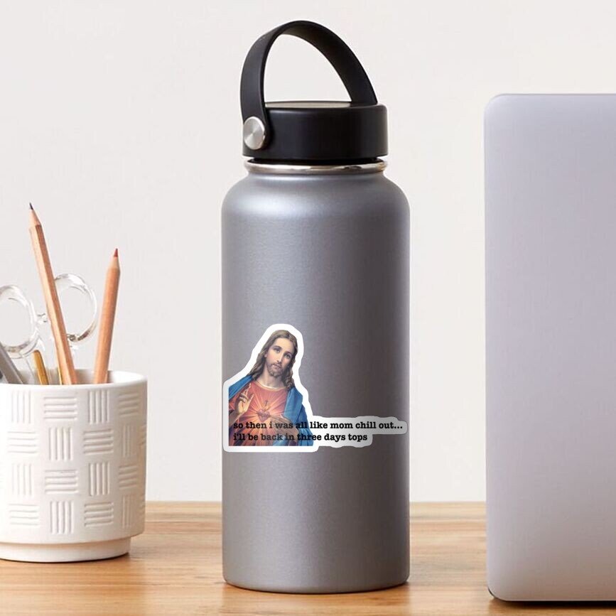 "Jesus corner sticker" Sticker for Sale by TraciBLantzy | Redbubble