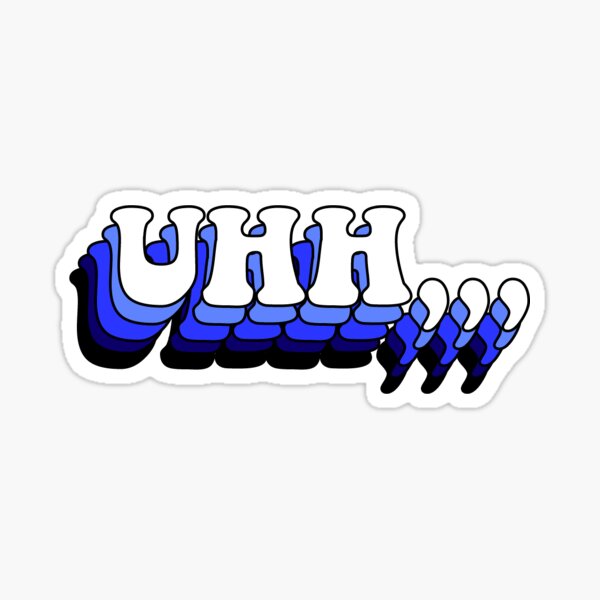 "Uhh,,, groovy!" Sticker for Sale by psimkate | Redbubble