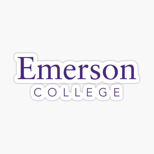 "Emerson College" Sticker for Sale by kaitlincurtis2 | Redbubble