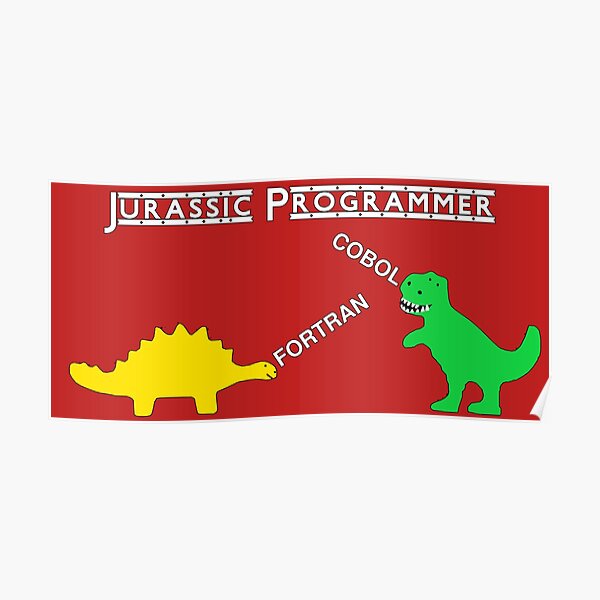 Jurassic Programmer For The Classic Vintage Programmer And Hipster Geek Computer Programmer