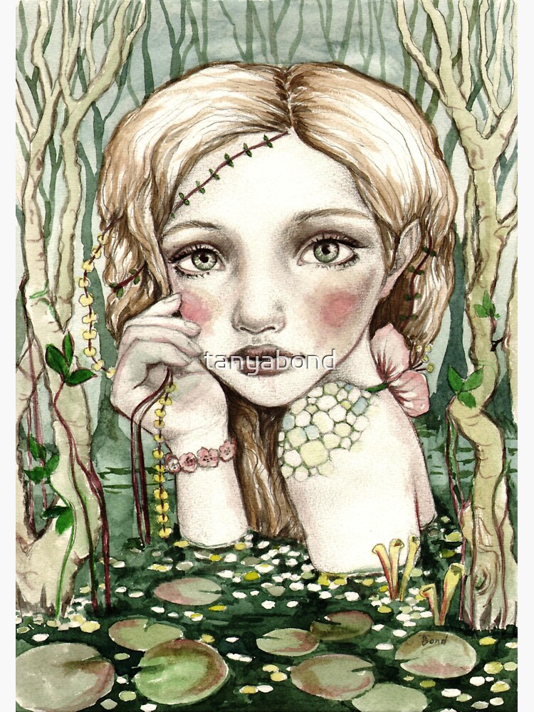 "Swamp Sprite" Sticker for Sale by tanyabond | Redbubble