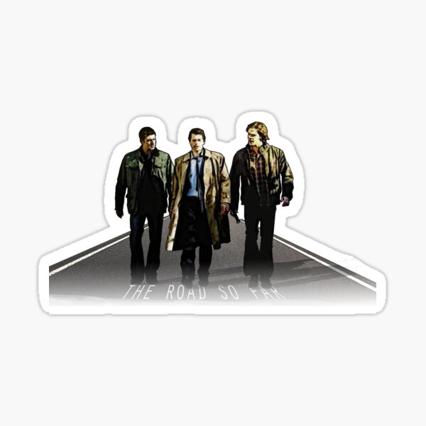 "The Road So Far" Sticker for Sale by katstpete | Redbubble