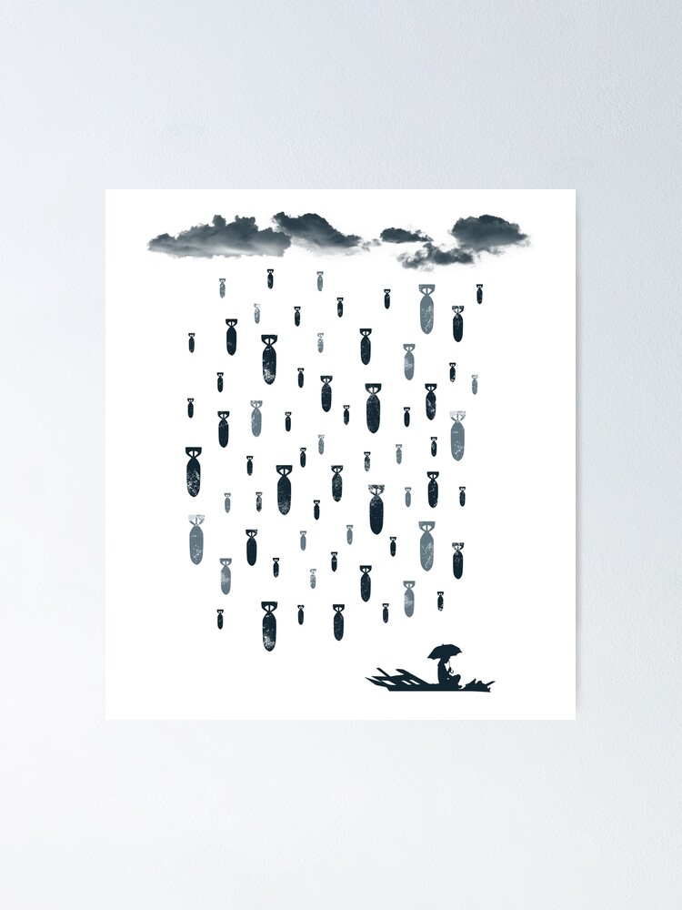 "When it Rains it Pours" Poster by KentZonestar | Redbubble