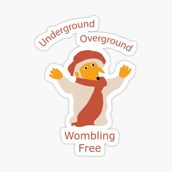 Womble Stickers | Redbubble