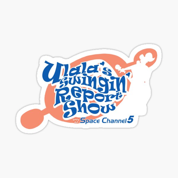 "Space Channel 5" Sticker for Sale by savagesparrow | Redbubble