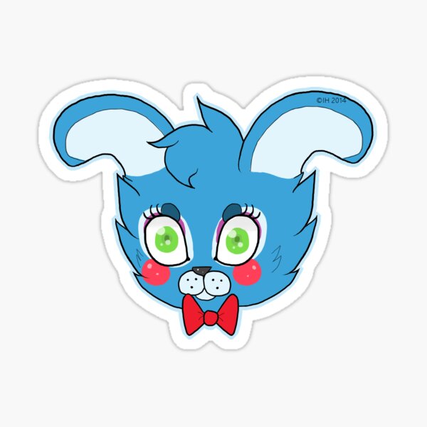 "Toy Bonnie" Sticker for Sale by gingersocks | Redbubble