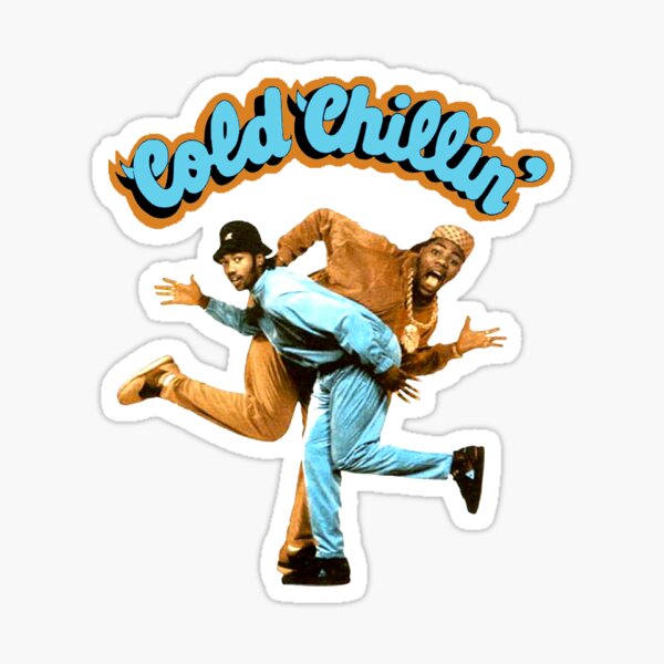 "Cold Chillin" Sticker by StrictlyDesigns | Redbubble